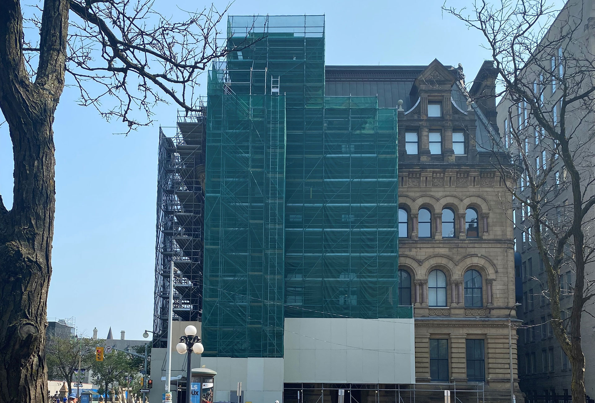 Debris Netting | EnScaf Enclosures